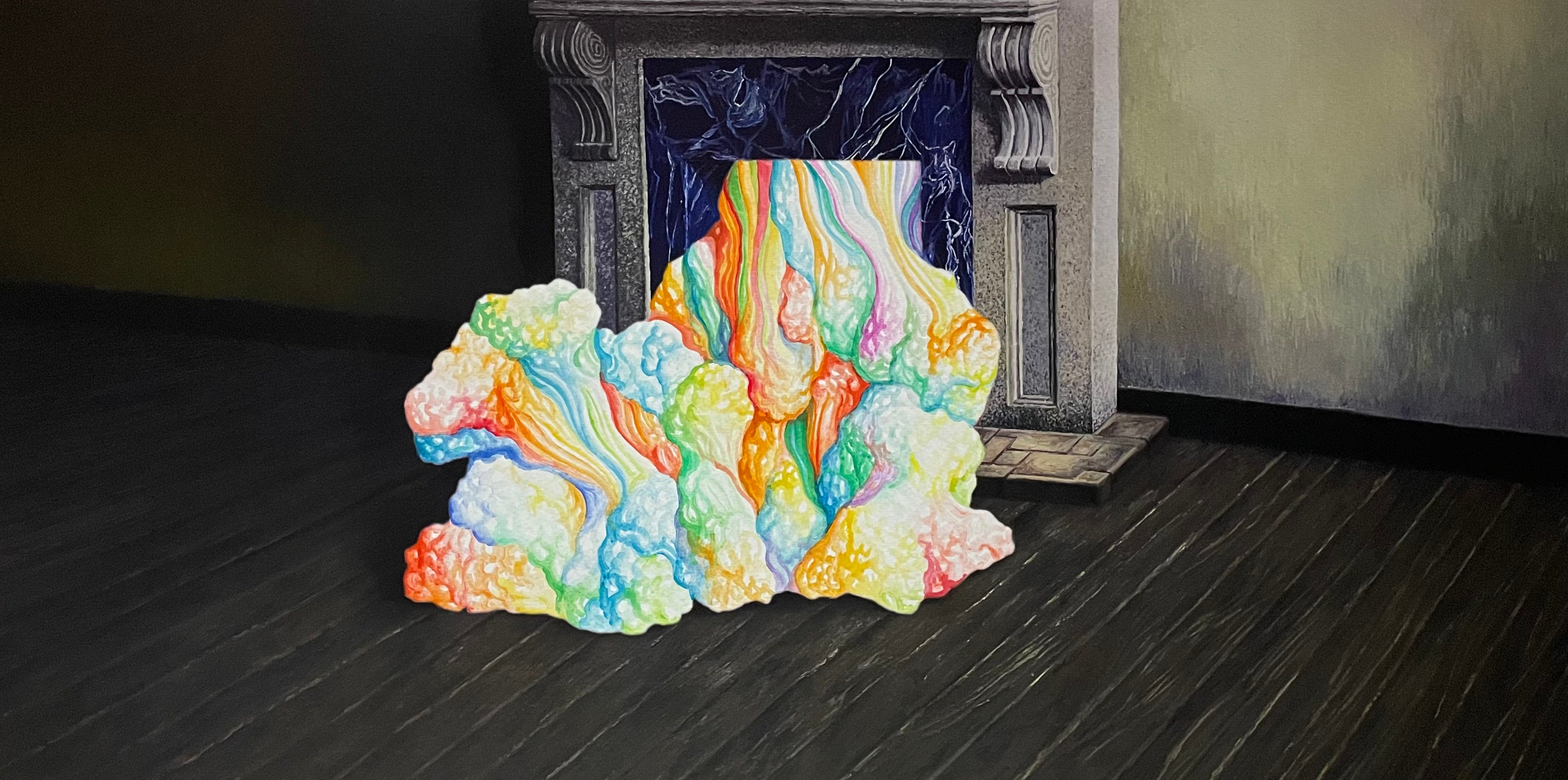 Journey in the Clouds No. 5 - Hand Finished